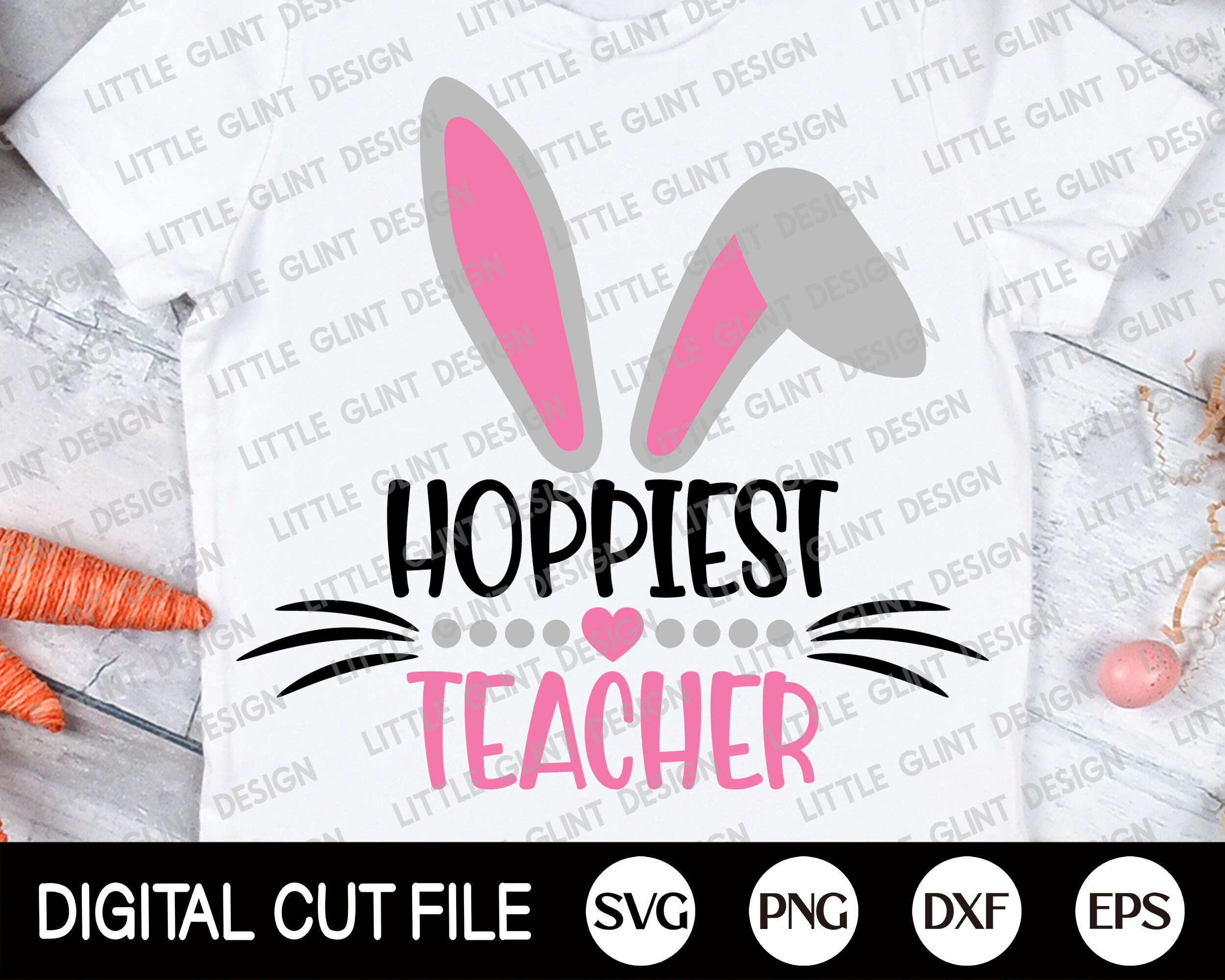 Easter Svg Hoppiest Teacher Svg Happy Easter Svg Easter - Etsy