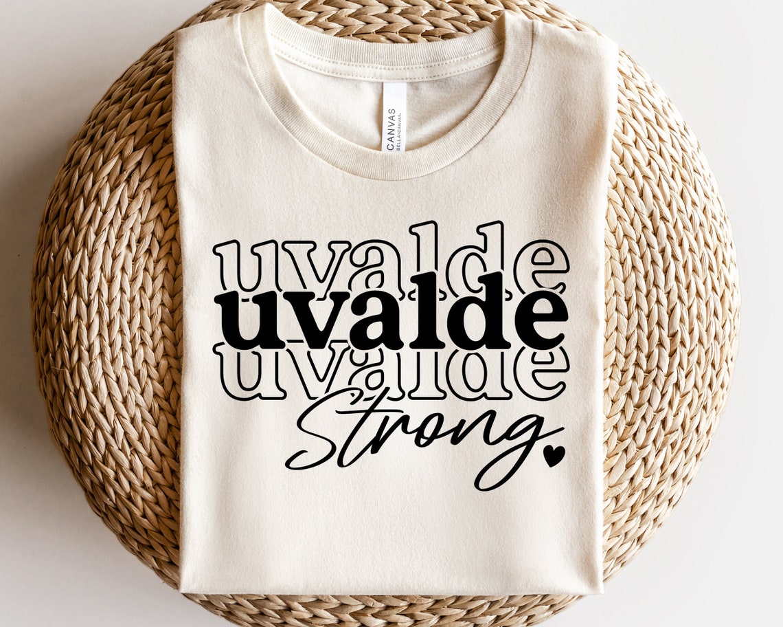 Uvalde Strong SVG Pray for Texas Svg Uvalde Strong Png - Etsy