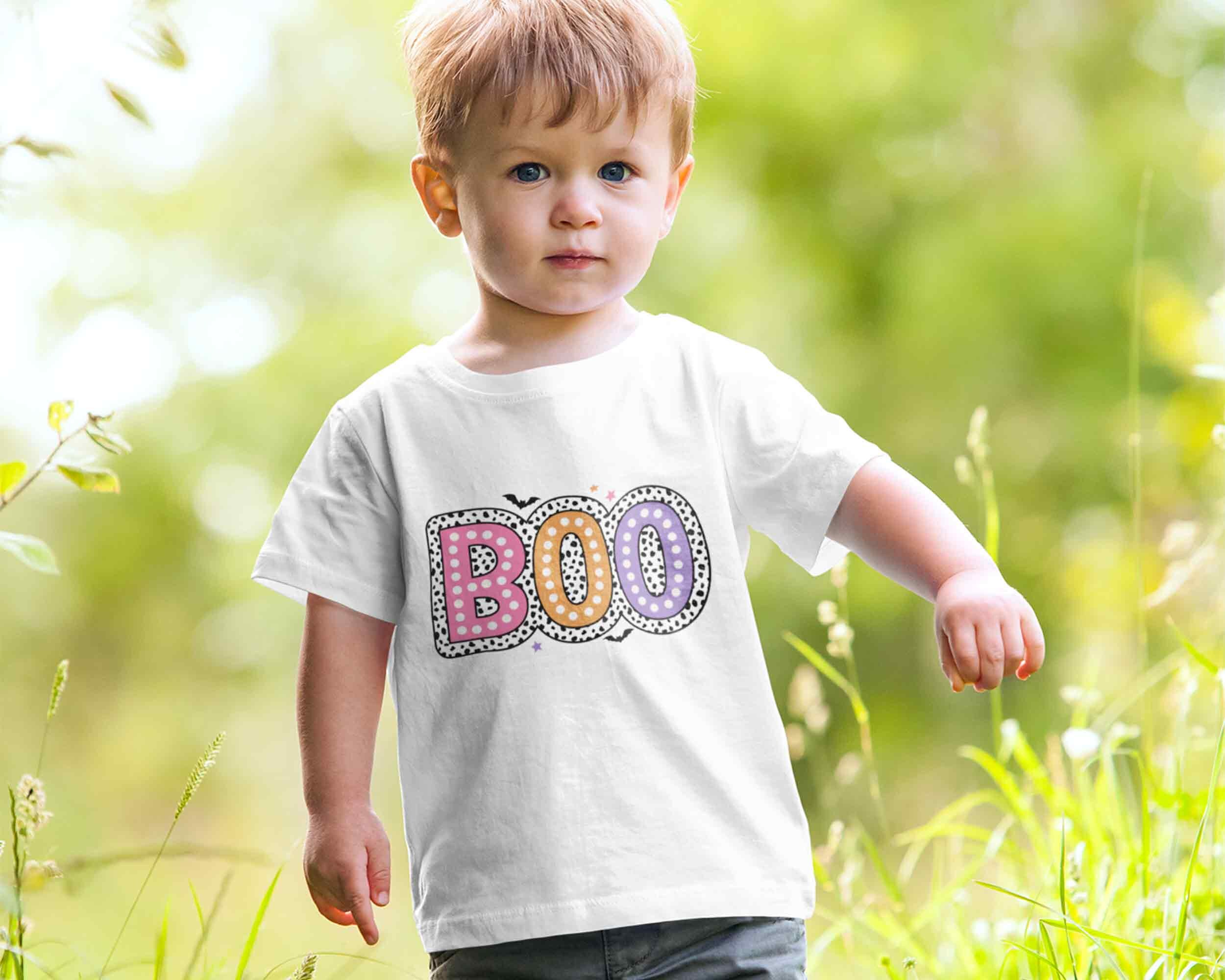 Halloween SVG PNG, Boo Svg, Dalmatian Dots Png, Retro Halloween Shirt ...
