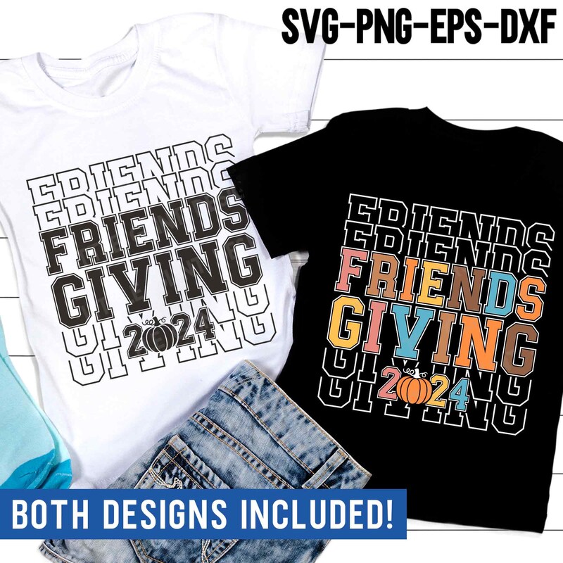 Friendsgiving Svg - Etsy