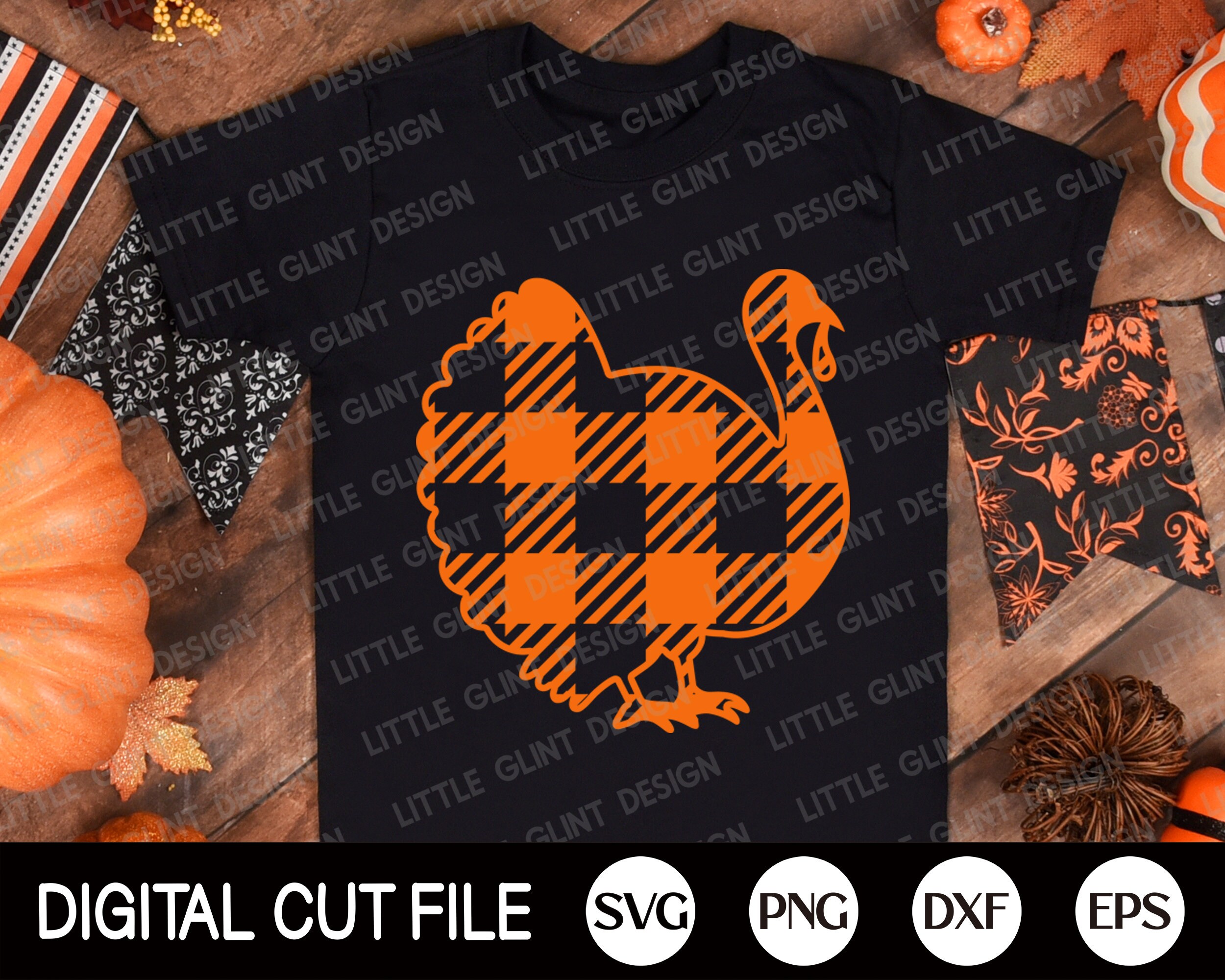 Turkey Monogram SVG Thanksgiving Svg Turkey Face Svg - Etsy