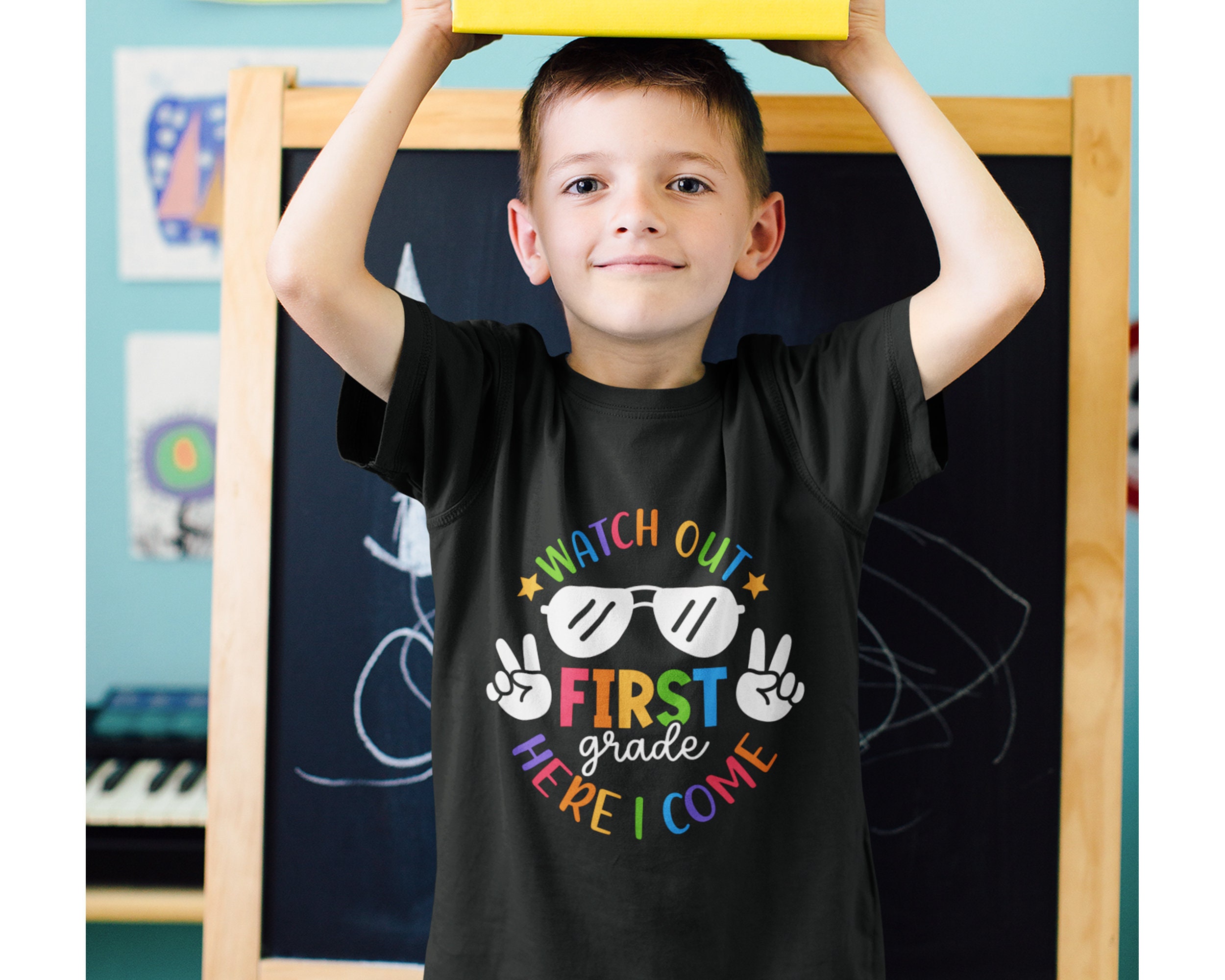 Watch Out First Grade Here I Come SVG PNG, Back to School Svg, 1st ...