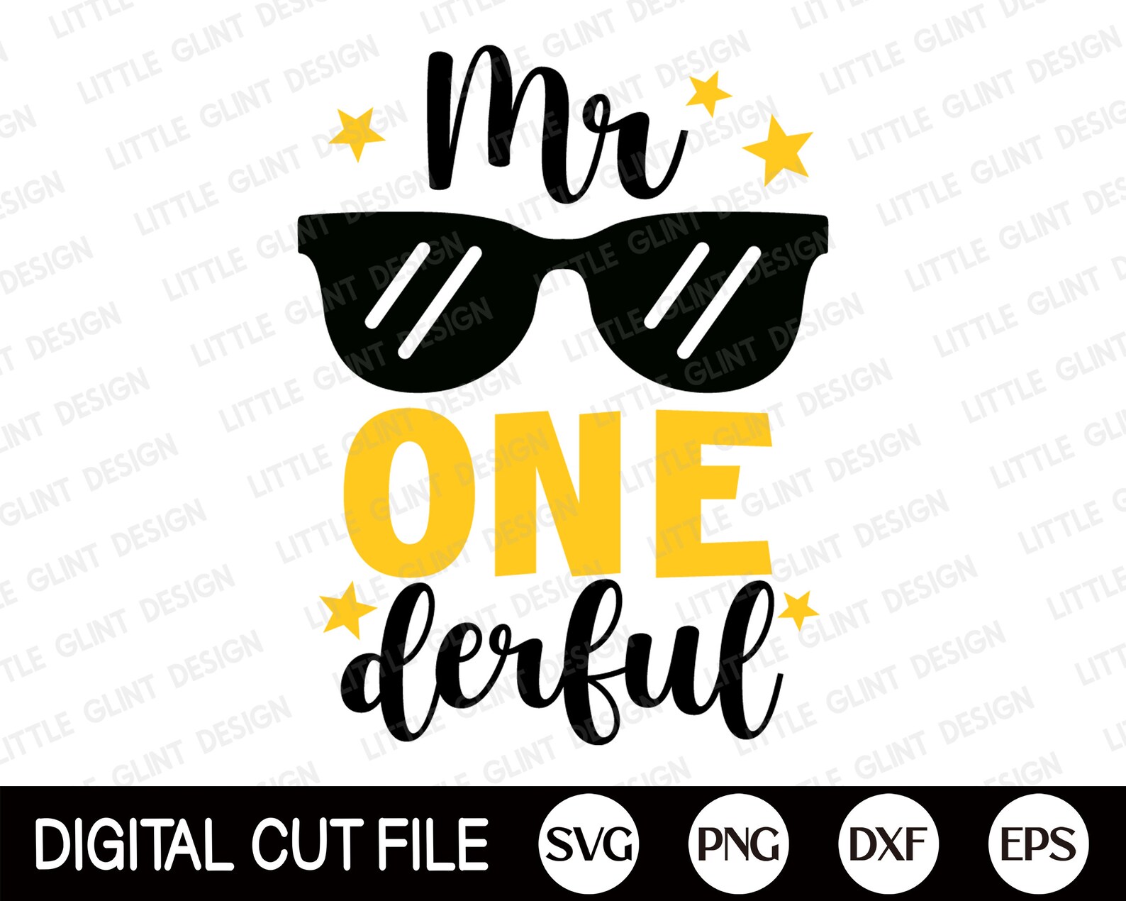Mr Onederful Svg, First Birthday Boy Svg, Birthday Svg, 1st Birthday ...