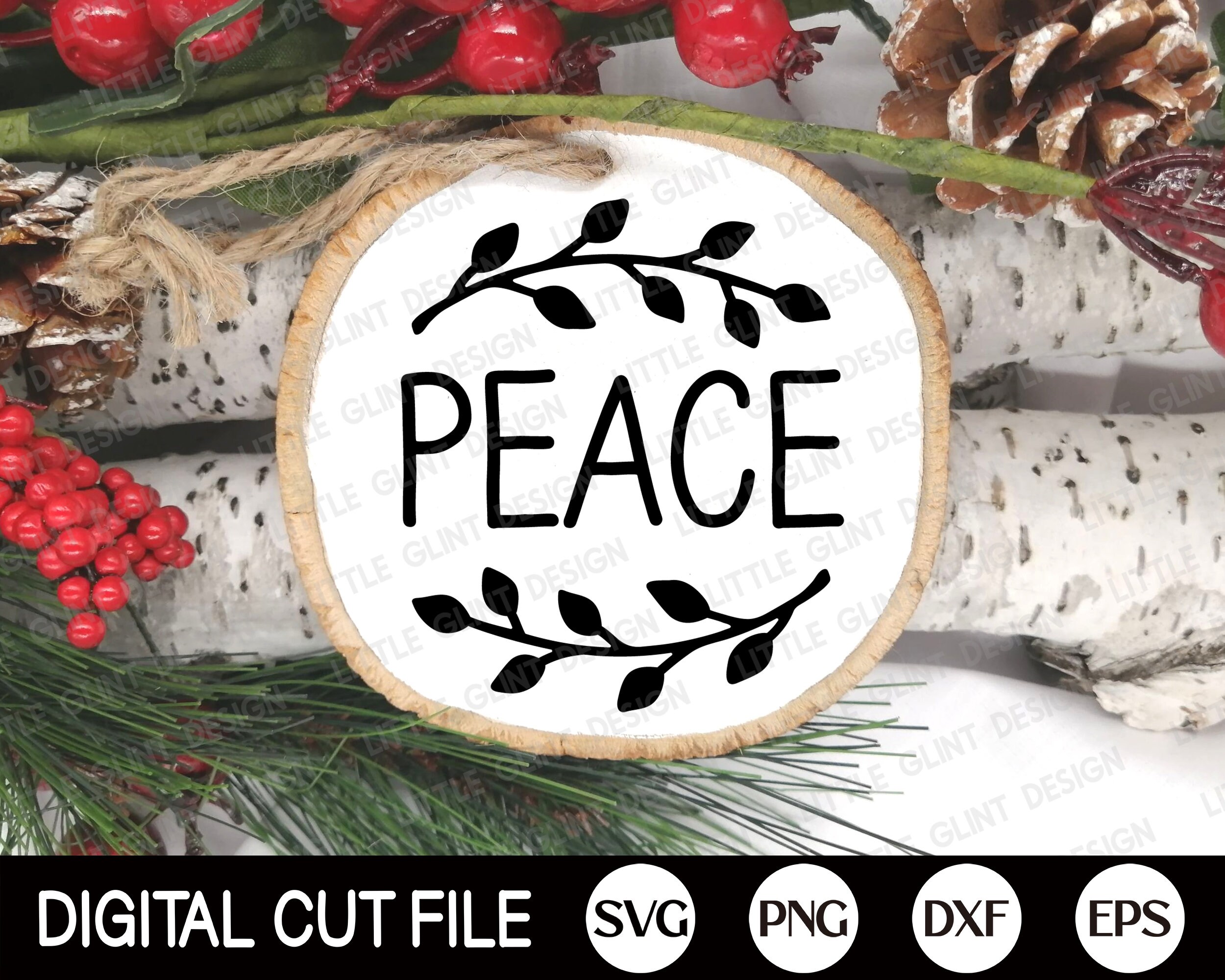 Funny Christmas Words SVG Bundle Christmas 2021 Ornament SVG | Etsy