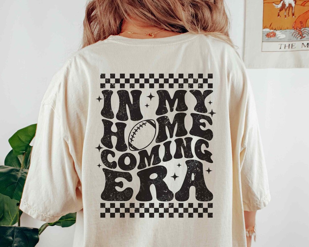 In My Homecoming Era PNG SVG, Hoco 2024 SVG, Football Png, Homecoming ...