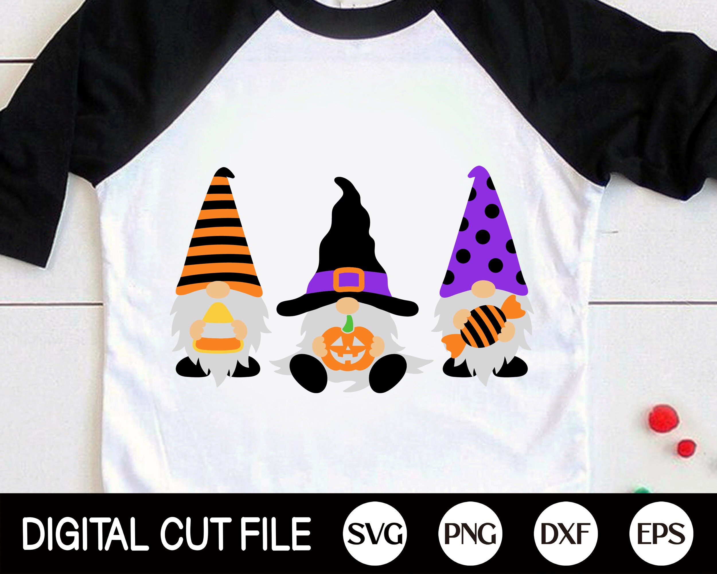 Halloween Svg Gnome With Pumpkin Halloween Gnome Svg Candy - Etsy