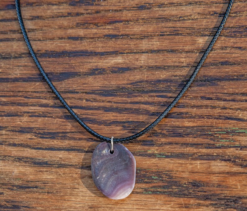 Purple Wampum Shell Choker Necklace - Etsy