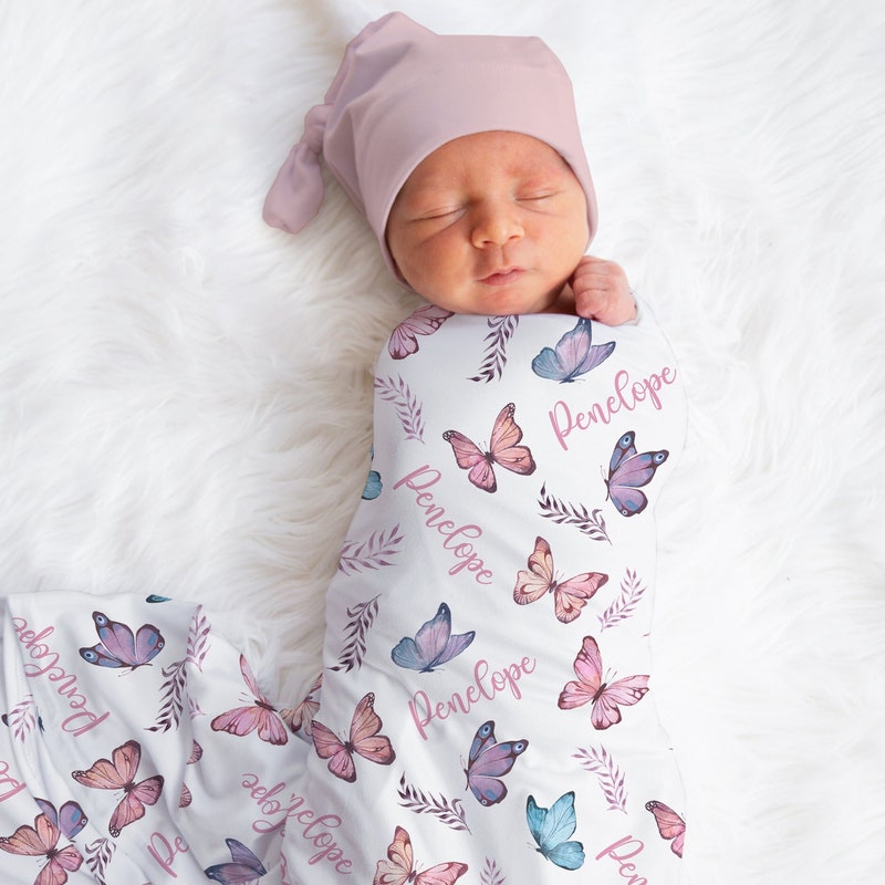 Butterfly Swaddle Customize - Etsy