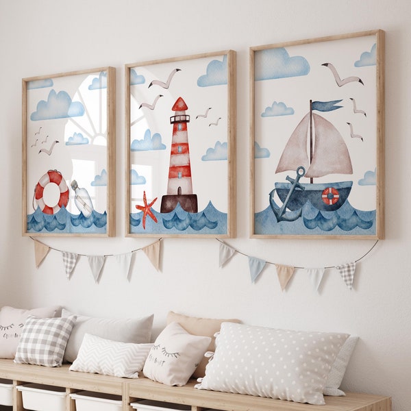 Nautical Decor Kids - Etsy
