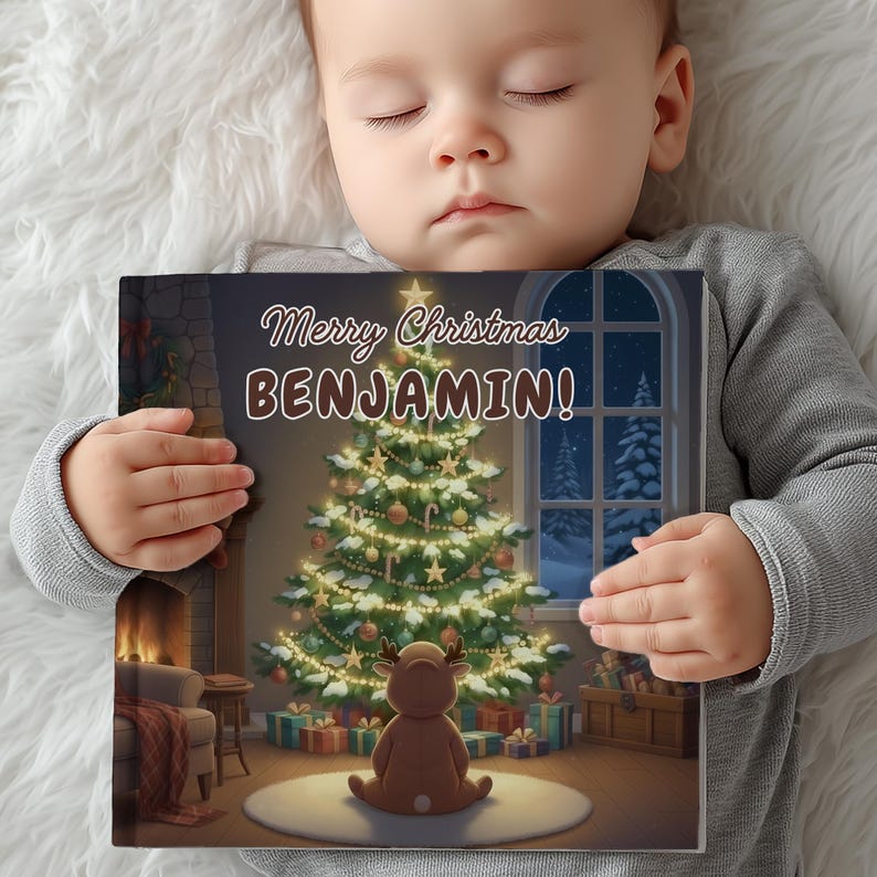 Personalized Christmas Eve Story Book for Children - Etsy