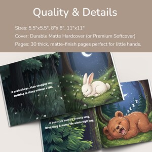 Personalized Baby Book With Name, First Birthday Gift, Kids Boy or Girl ...