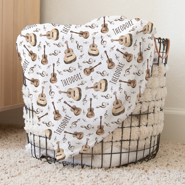 Custom Music Swaddle Blanket - Etsy