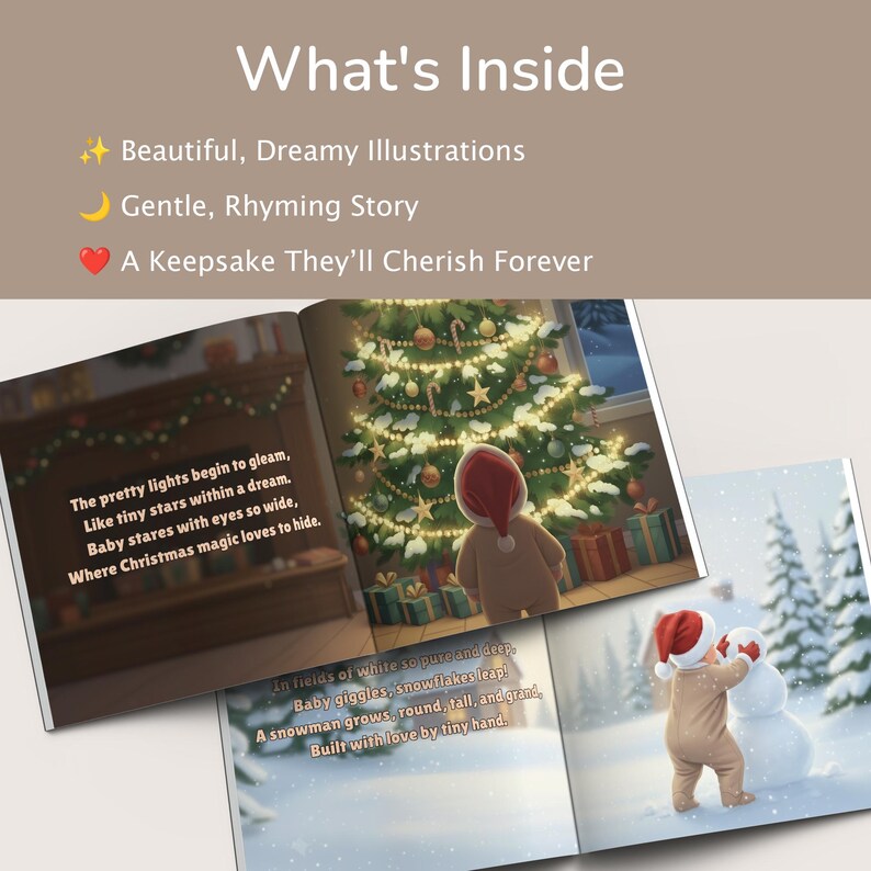 Personalized Christmas Eve Story Book for Children - Etsy