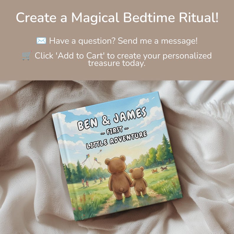 Personalized Book for Siblings, Big Brother or Sister Hospital Gift ...