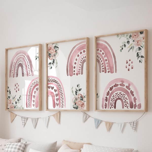 Boho Rainbow Nursery - Etsy