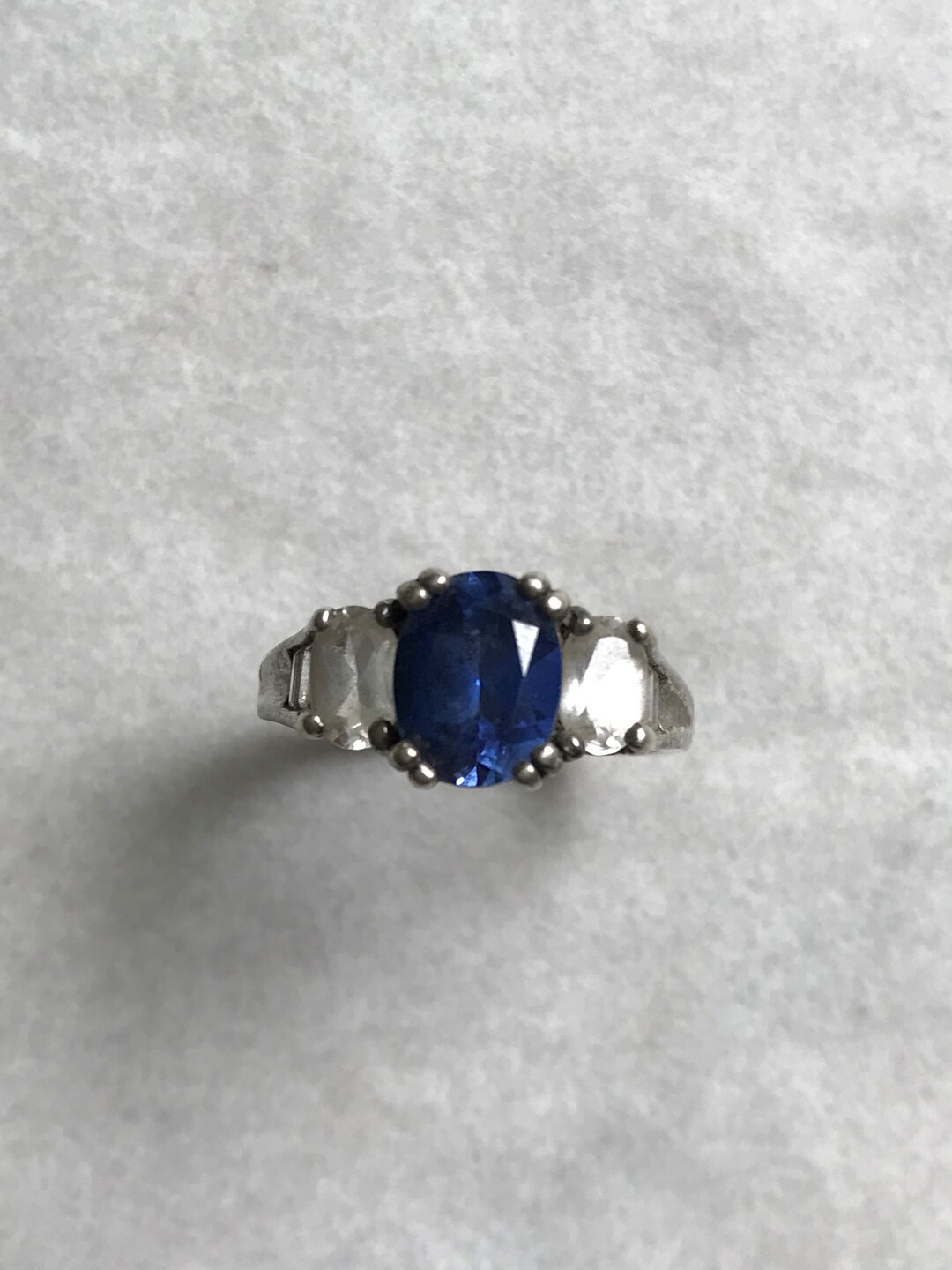 Vintage Sterling Silver Ring. Vintage Silver Ring. - Etsy