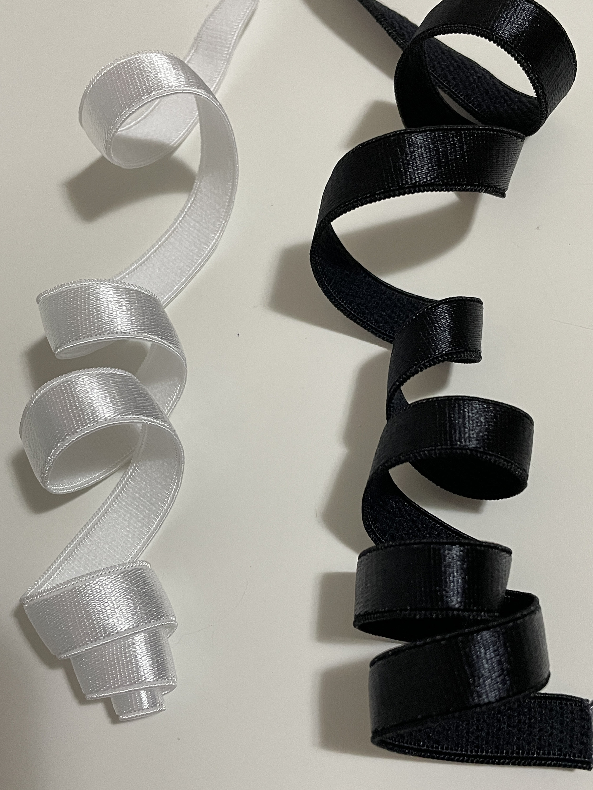10mm Shiny Bra Strap Elastic White Black Nude Pink Red - Etsy Australia