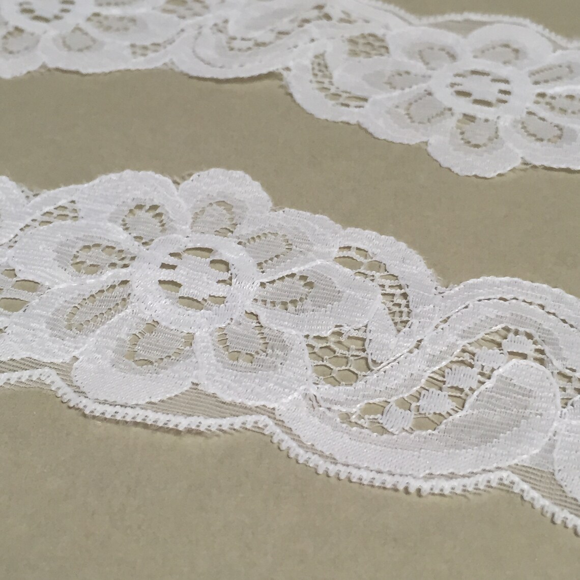 55mm Scallop Edge Lace Trim White - Etsy