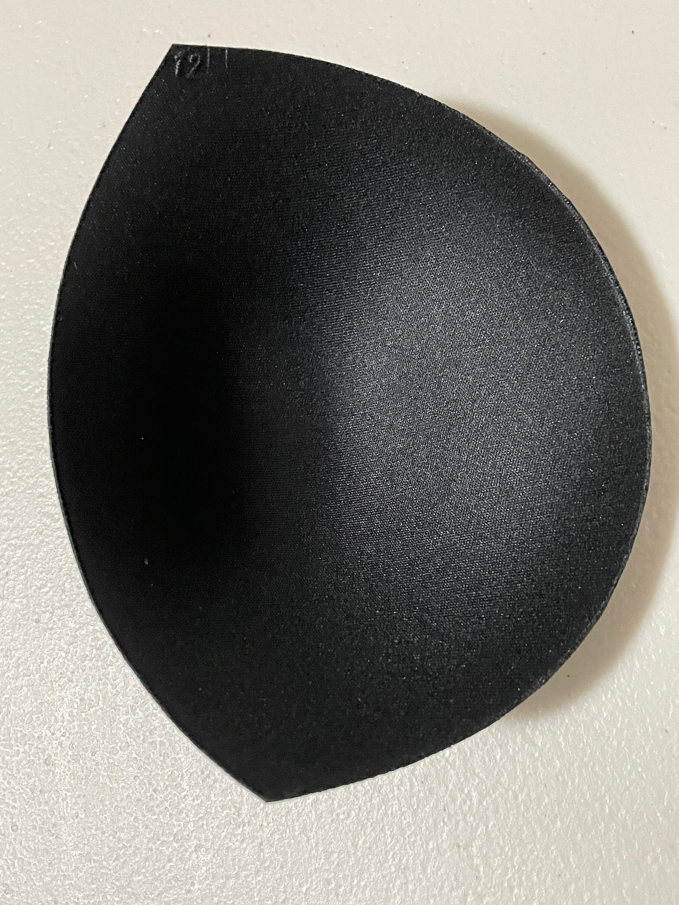 Bra Cup Pad Inserts Oval Black 12B 16B 18B 20B Insert or - Etsy Australia