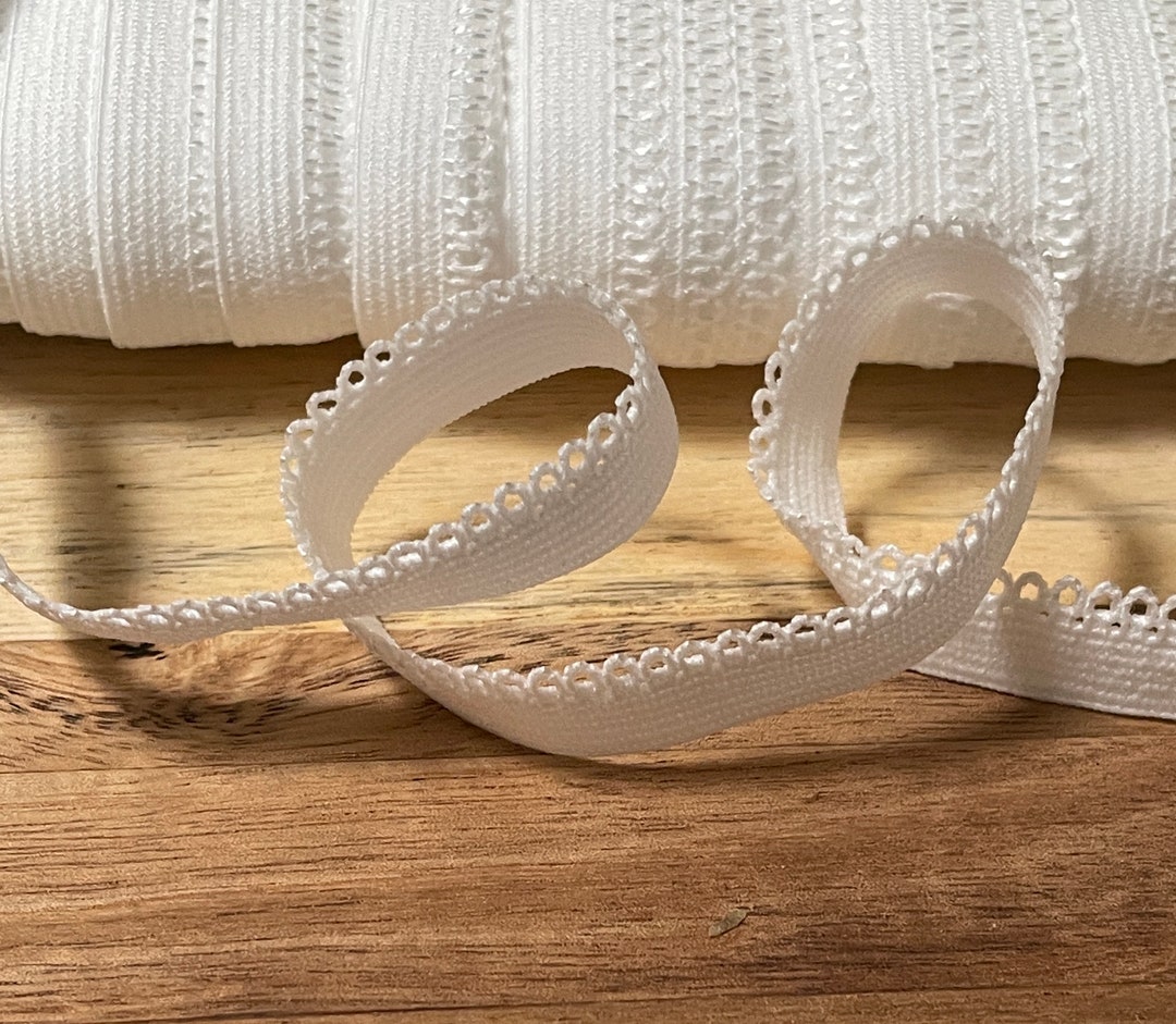 12mm Picot Trim Elastic Band, Underwear Lingerie Sewing Decorative ...