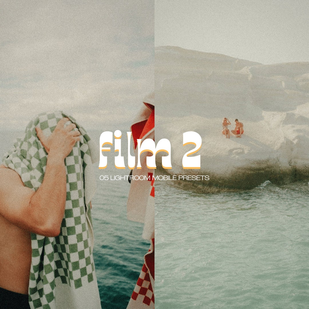 5 Warm Film Presets | Lightroom Mobile Presets | Retro Vibes | Flash ...