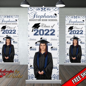 Graduation Retractable Graduation Banner Graduation | Etsy