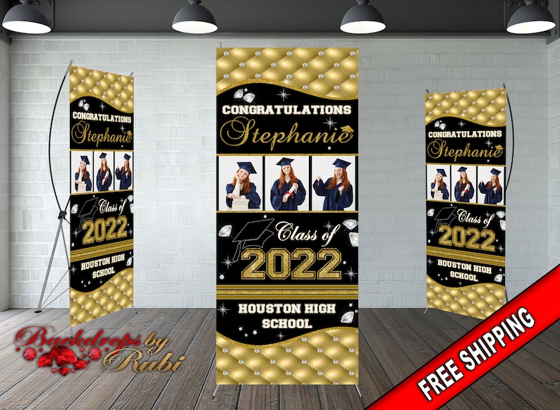 Graduation X-stand Graduation Banner Graduation X-stand - Etsy