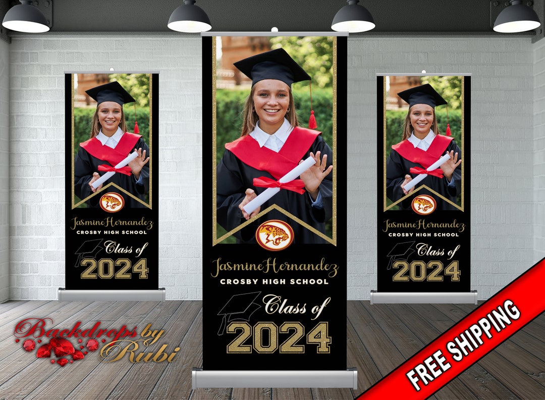 Graduation Retractable Graduation Banner Graduation - Etsy