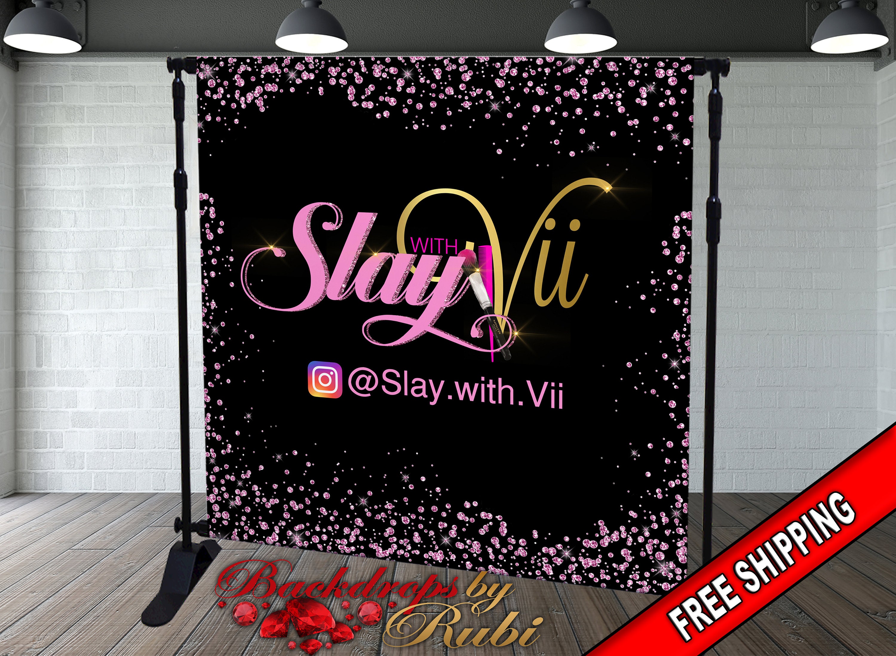 Logo Step and Repeat Business Event Backdrop Custom Logo - Etsy