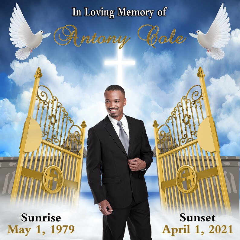 Memorial Floor Decal Funeral Floor Sticker Funeral Floor | Etsy