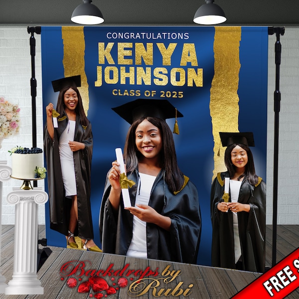 Graduation Backdrop - Etsy