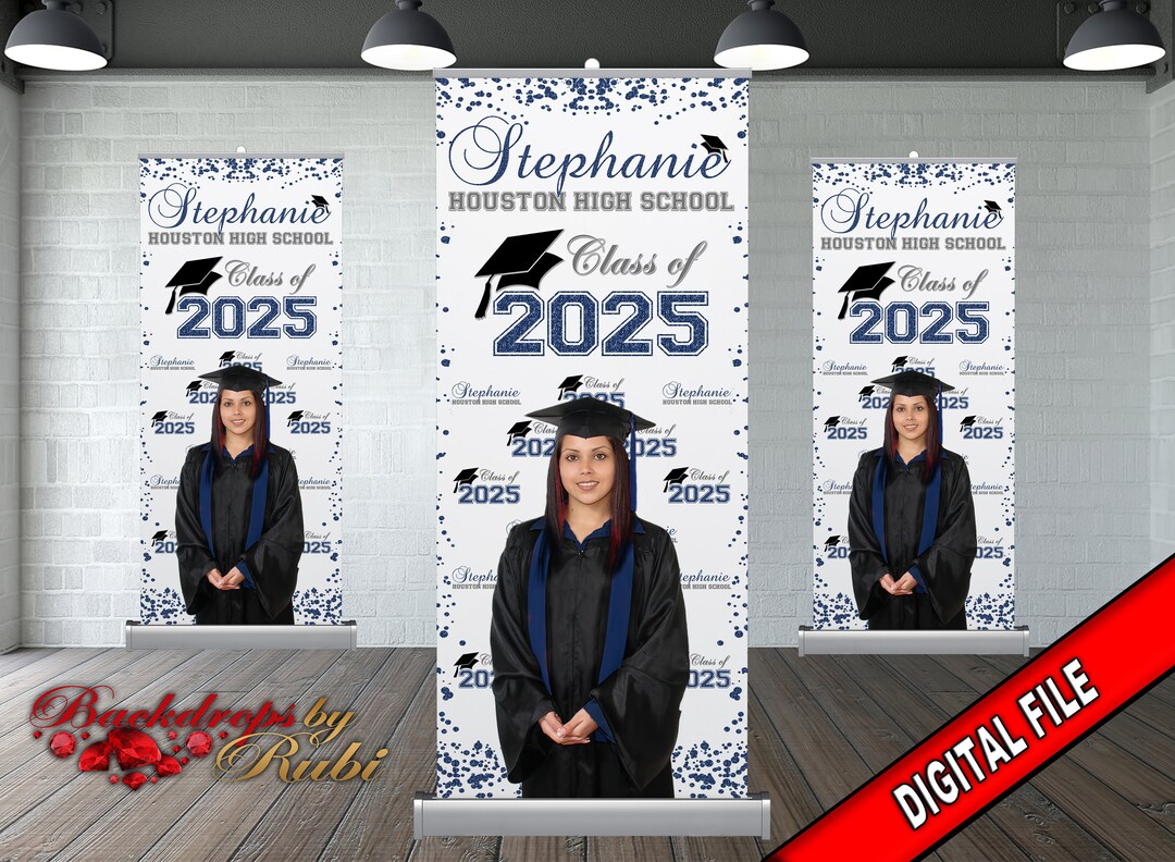 Graduation Retractable, Graduation Banner, Graduation Retractable ...