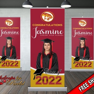 Graduation Retractable Graduation Banner Graduation | Etsy