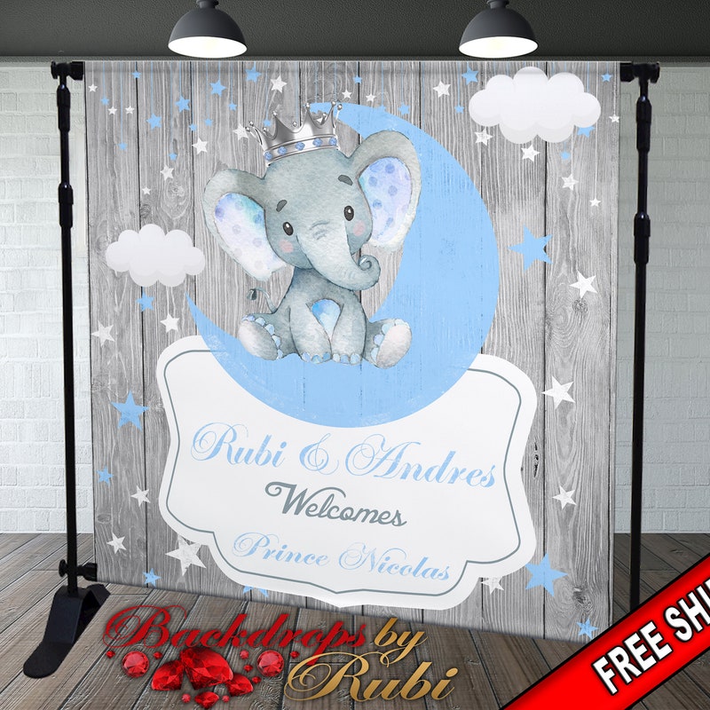 Elephant Banner - Etsy