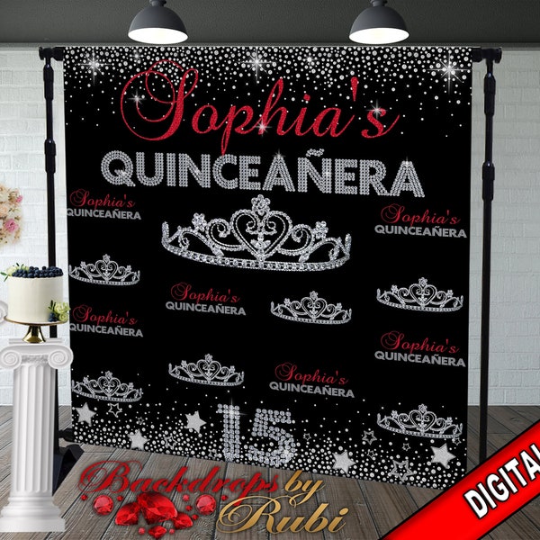 Quinceanera Retractable Banner - Etsy