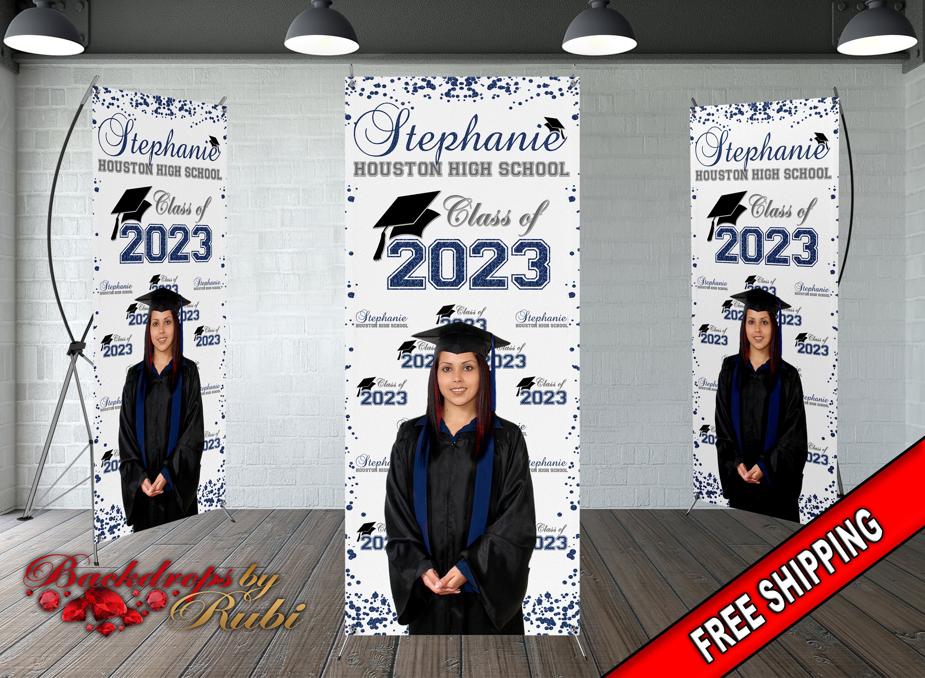 Graduation X-stand Graduation Banner Graduation X-stand - Etsy