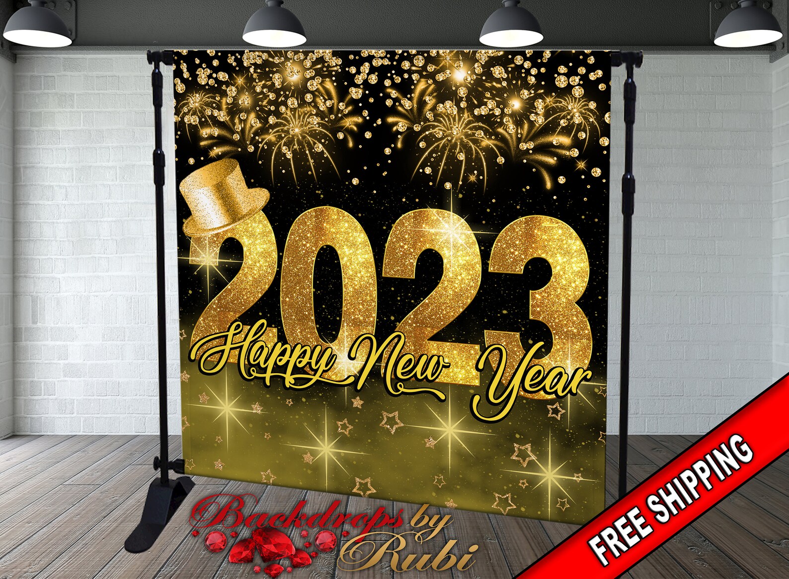 New Year's Step and Repeat Backdrop New Year's - Etsy