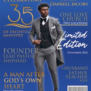 Magazine Cover Backdrop, Magazine Cover Birthday, Magazine Cover Banner ...