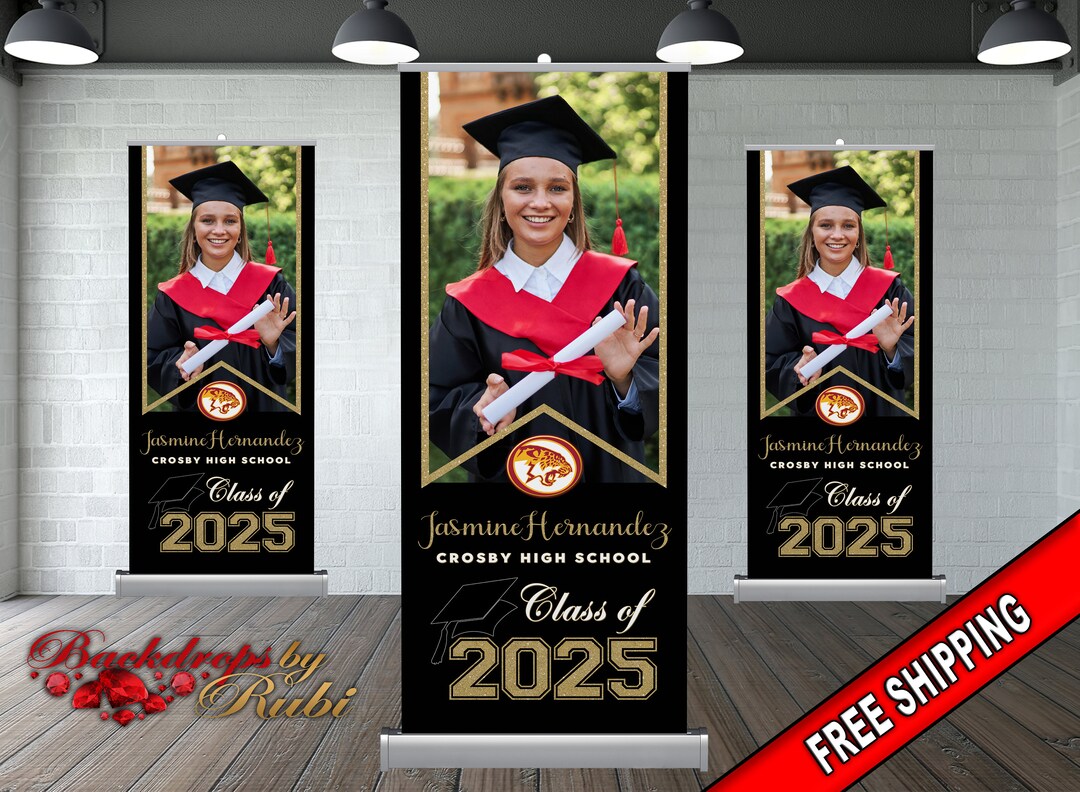 Graduation Retractable, Graduation Banner, Graduation Retractable ...