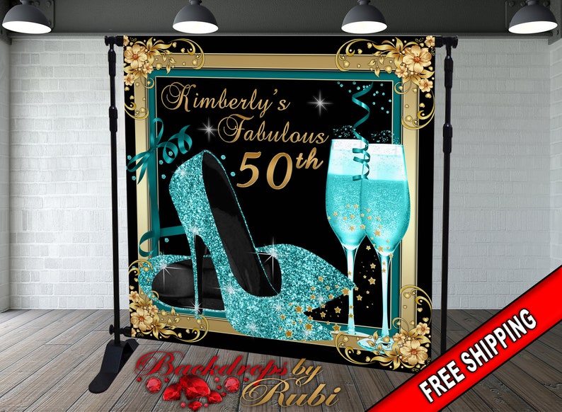 High Heels Backdrop, High Heels Birthday Backdrop, High Heel Shoe ...