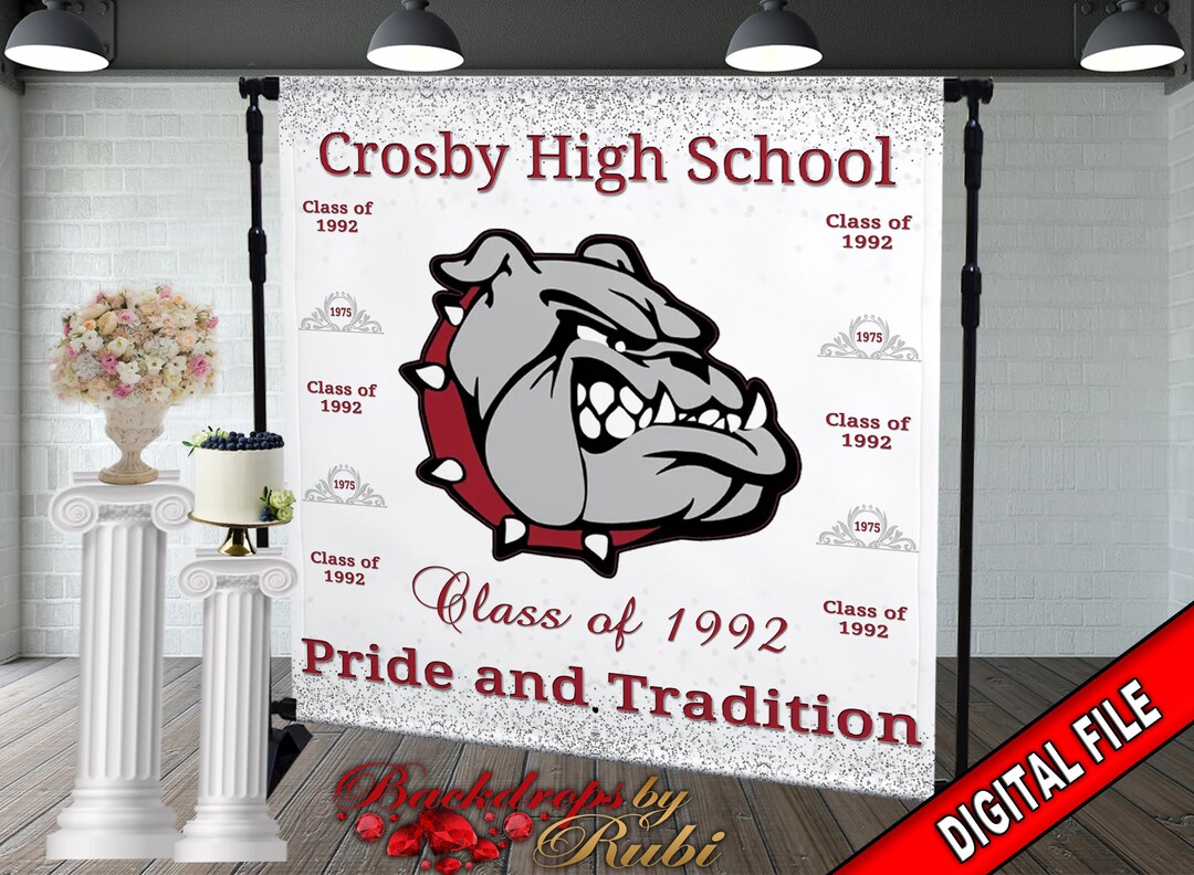 Class Reunion Backdrop, Class of Backdrop, Class Reunion Step and ...