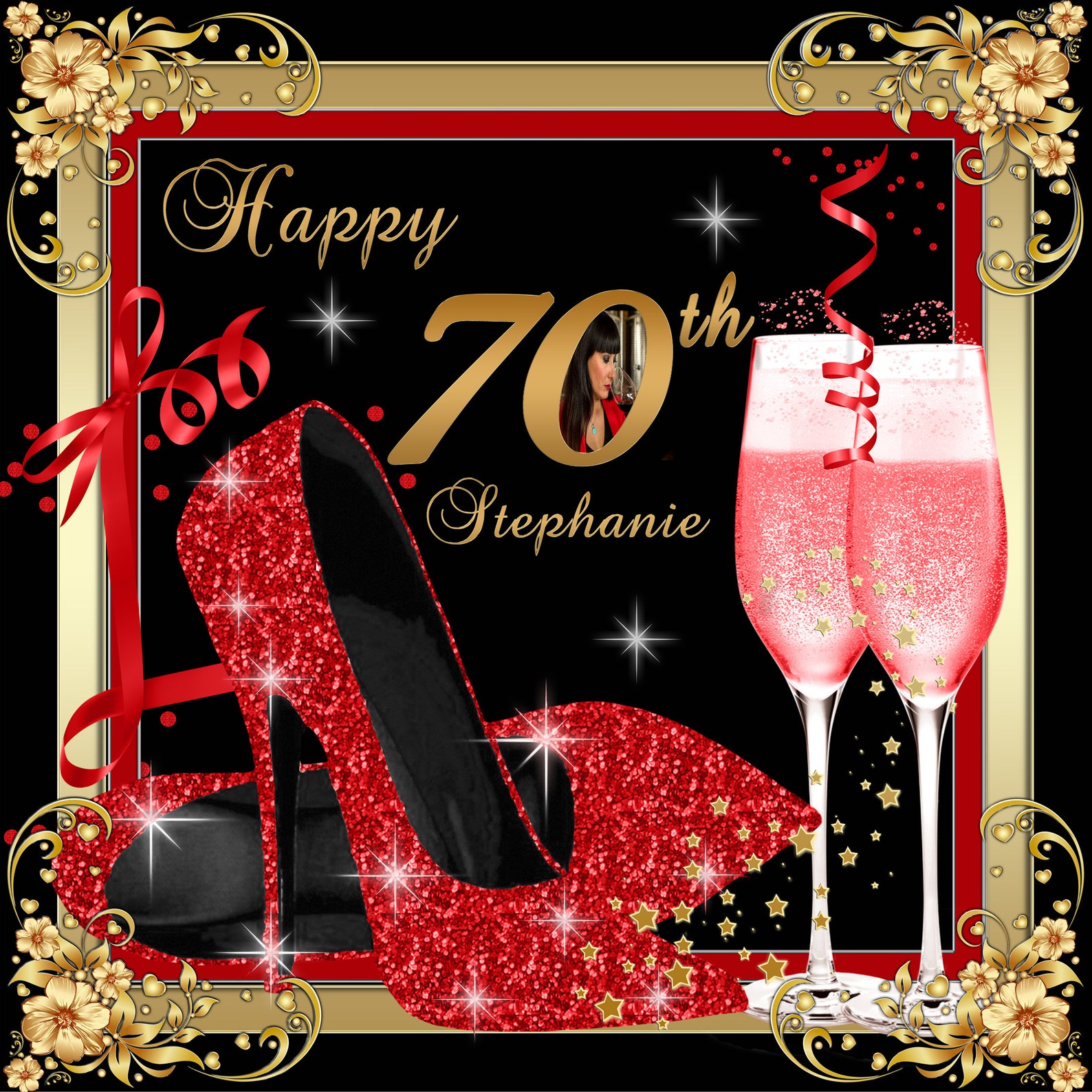 High Heels Backdrop, High Heels Birthday Backdrop, High Heel Shoe ...