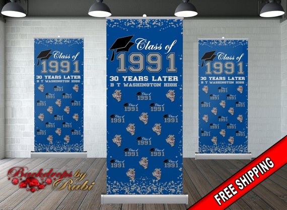 High School Reunion Banners