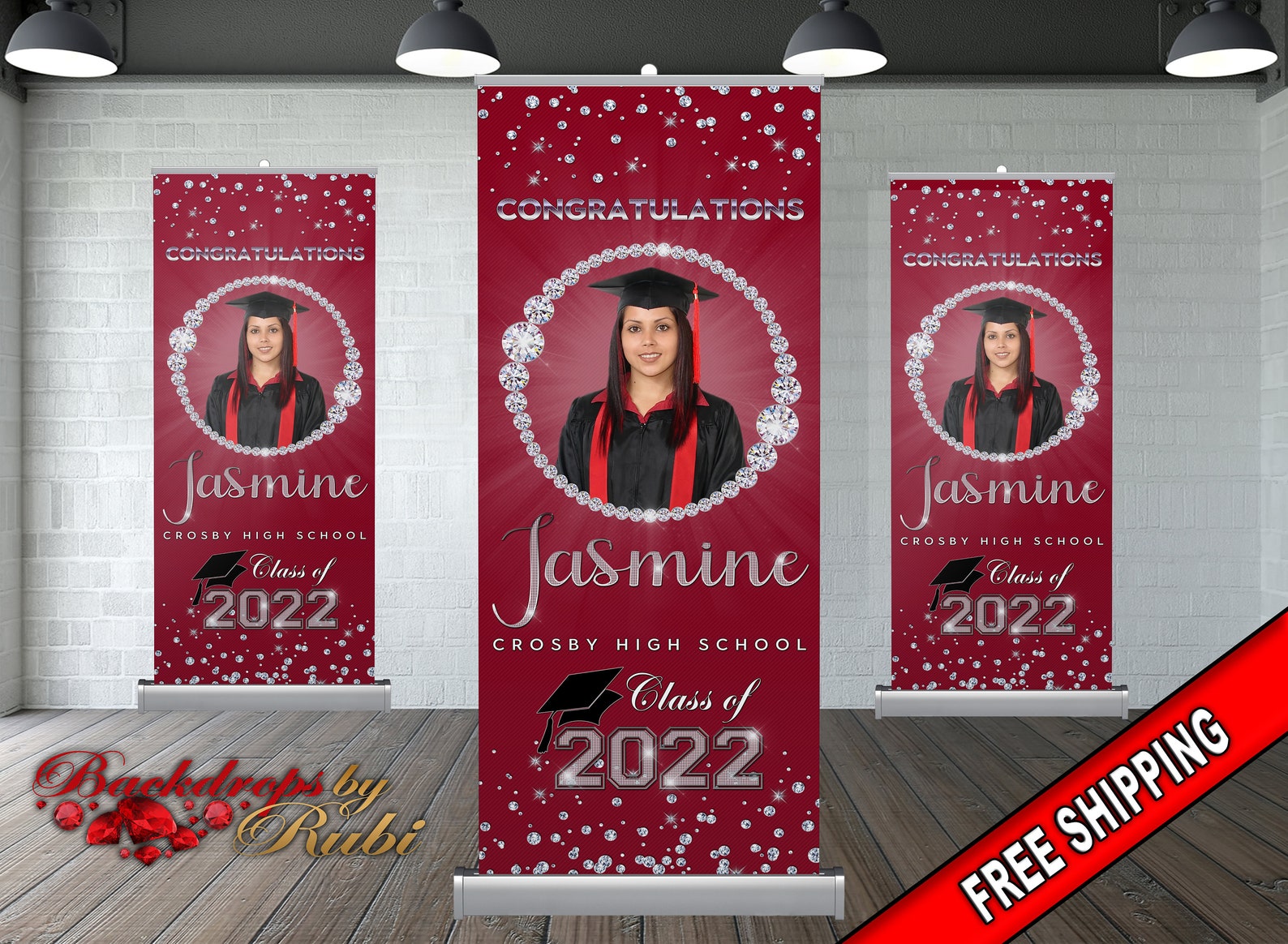 Graduation Retractable Graduation Banner Graduation | Etsy