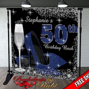 High Heels Backdrop, High Heels Birthday Backdrop, High Heel Shoe ...