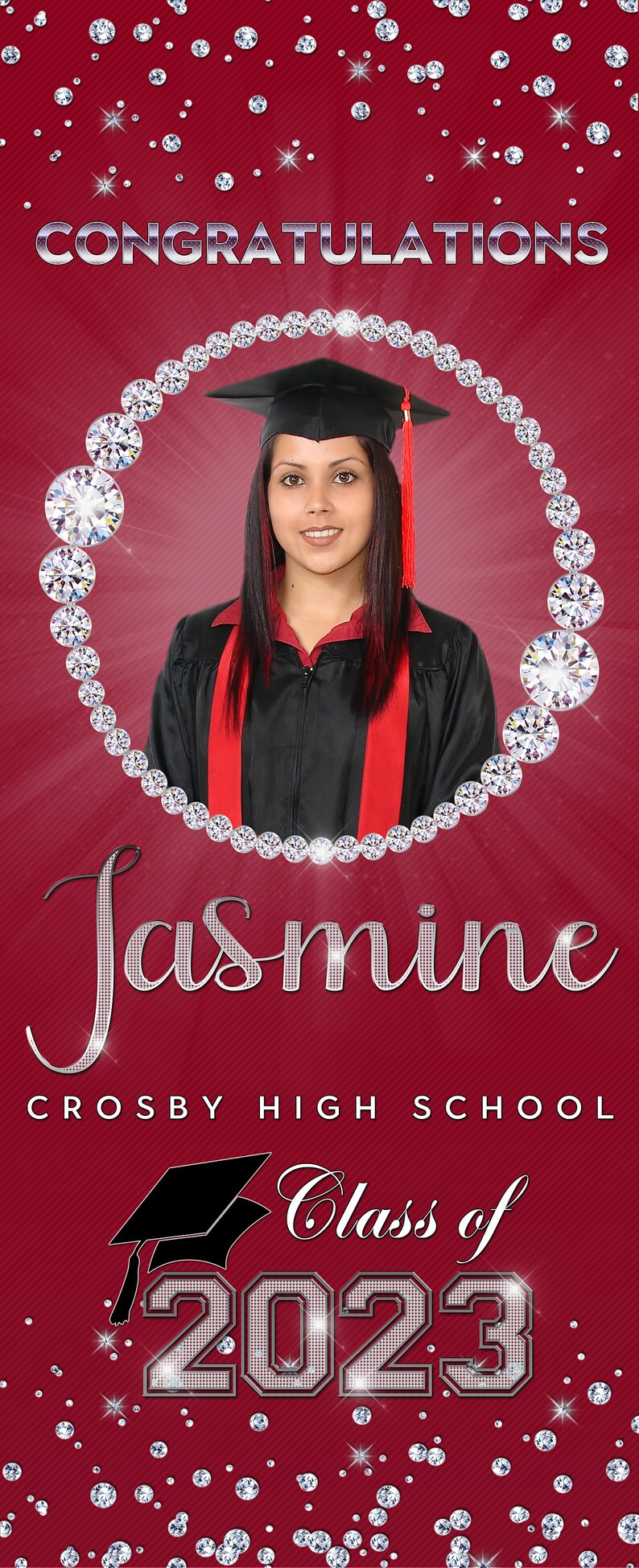 Graduation X-stand Graduation Banner Graduation X-stand - Etsy