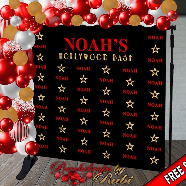 Hollywood Backdrop - Etsy