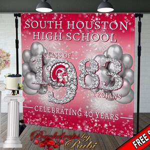 Class Reunion Backdrop, Class of Backdrop, Class Reunion Step and ...