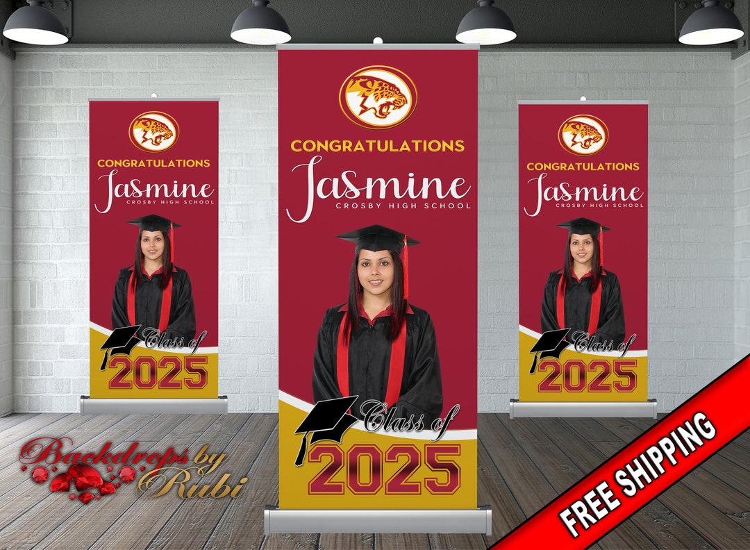 Graduation Retractable, Graduation Banner, Graduation Retractable ...