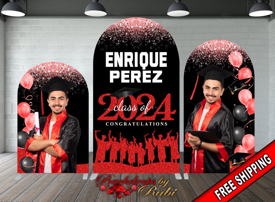 Graduation Arched, Graduation Chiara Banner, Graduation Backdrop ...